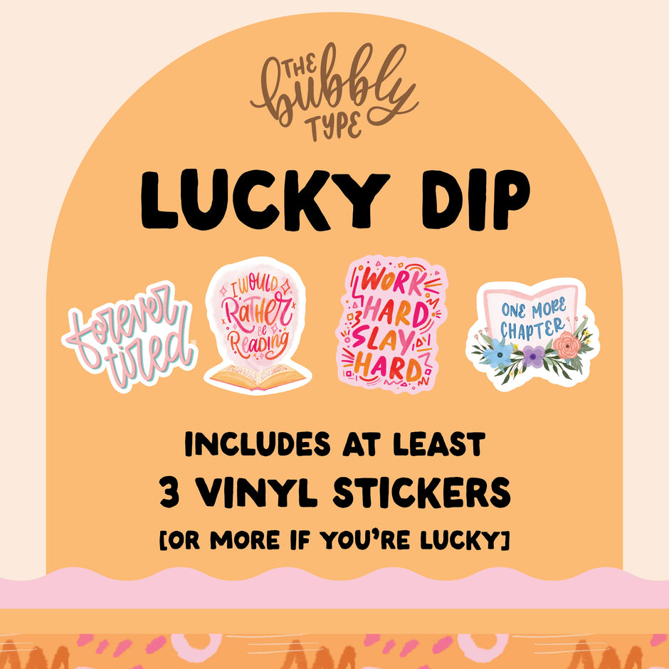 Stickers – The Bubbly Type