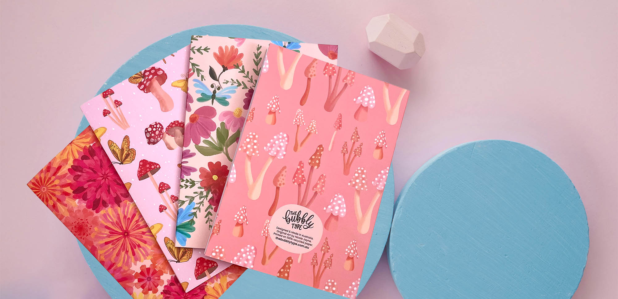 Australian Made Cards, Stationery and Gifting with The Bubbly Type