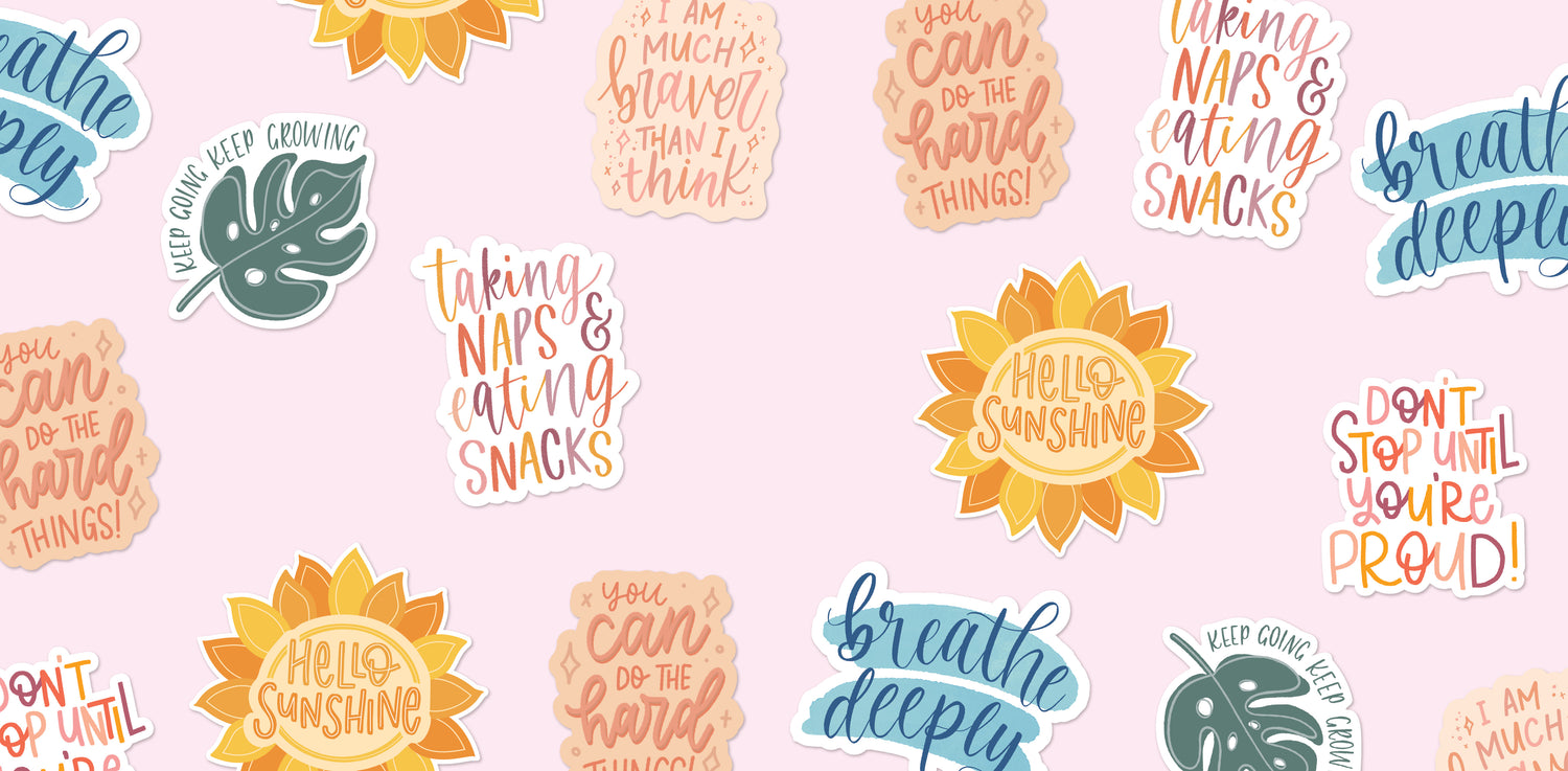 Stickers – The Bubbly Type