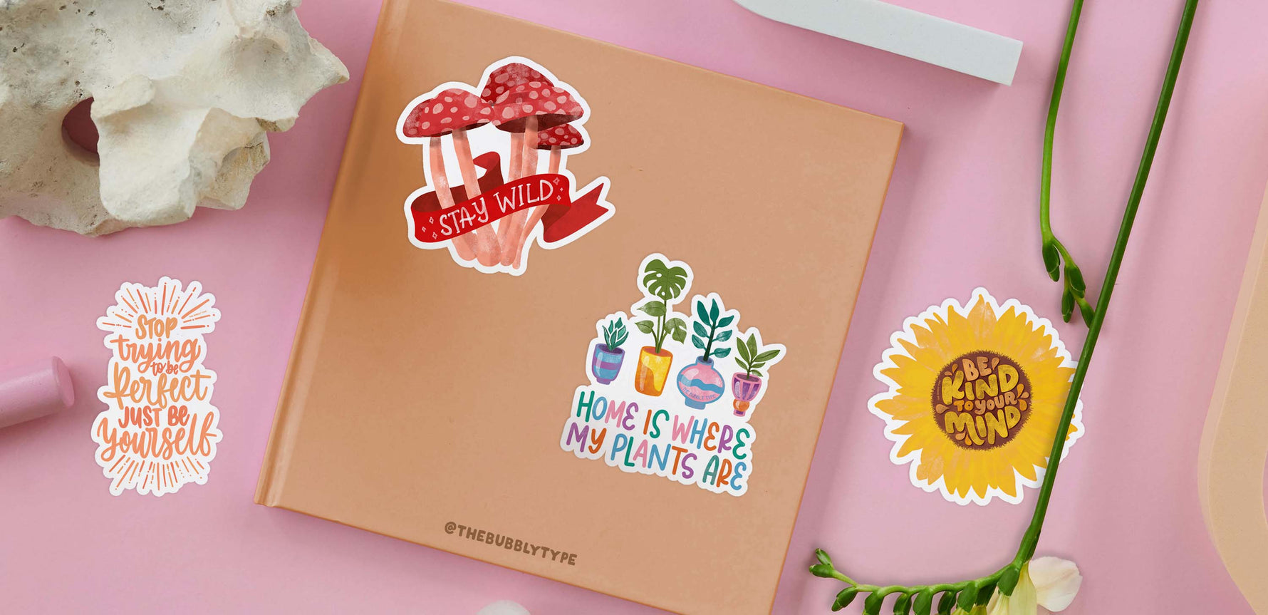 Stickers – The Bubbly Type