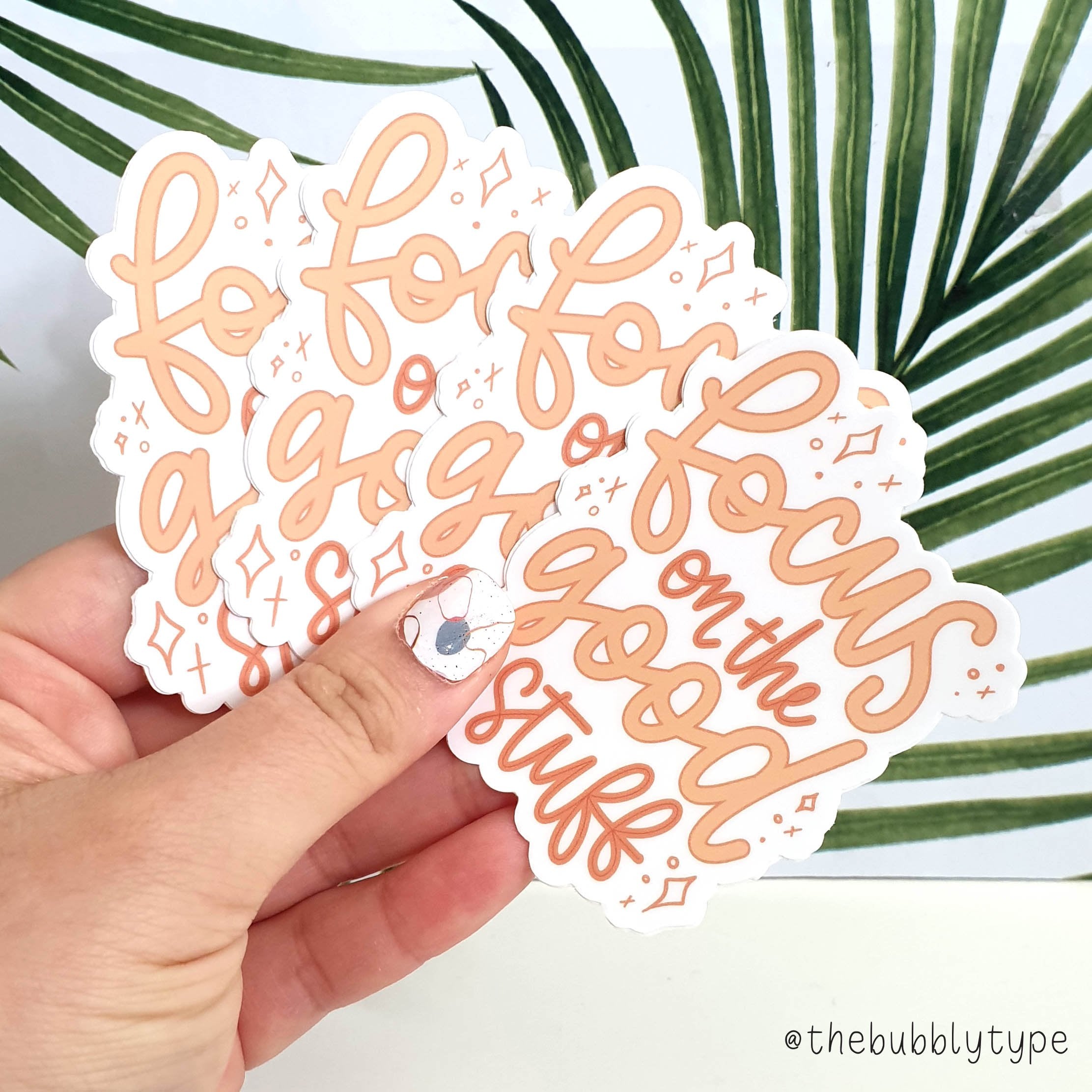 Stickers – The Bubbly Type